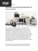 Obsolescencia Programada | PDF | Vertedero | Residuos