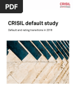Crisil Ratings Default and Transition Study | PDF | Bond Credit Rating ...