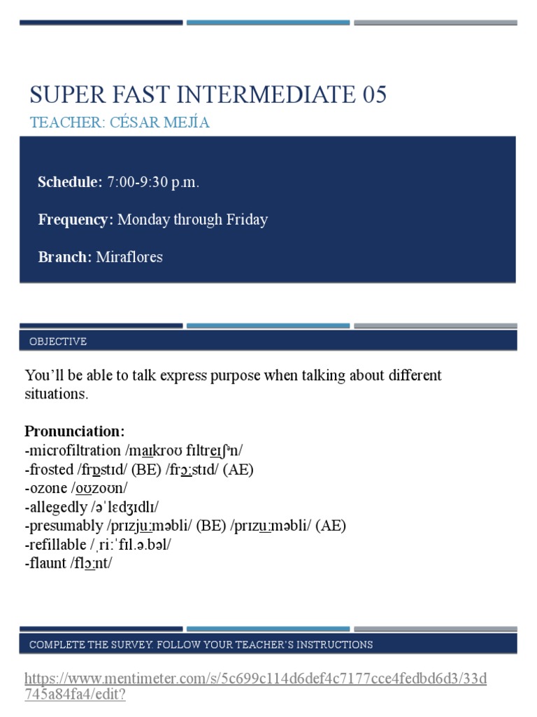 Learn to express purpose using different expressions | PDF