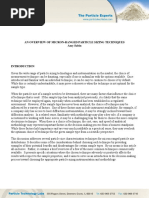 USP Particle Size Estimation | PDF | Particle Size Distribution ...