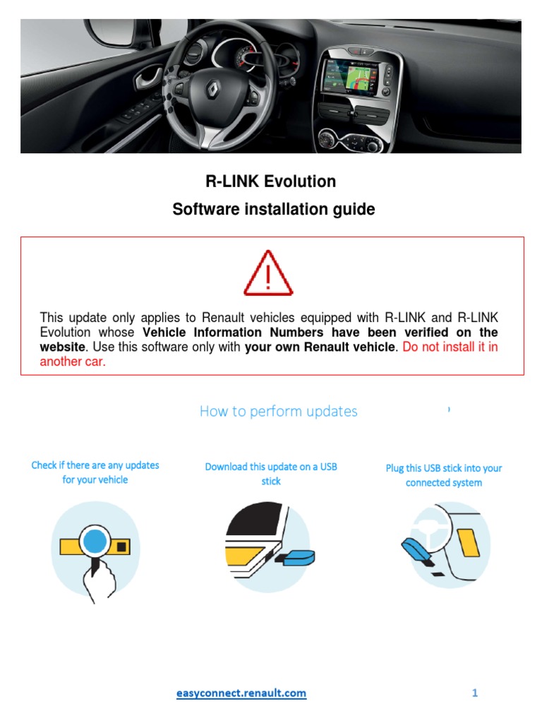 R-LINK Evolution Update Guide | PDF | Usb Flash Drive | Zip (File Format)