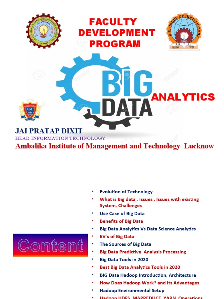 Big Data Analytics | PDF | Apache Hadoop | Big Data