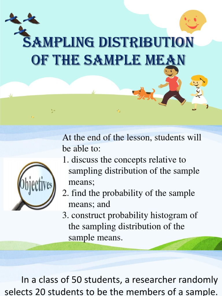 5 Sampling Distribution of The Sample Mean | Download Free PDF | Mean ...