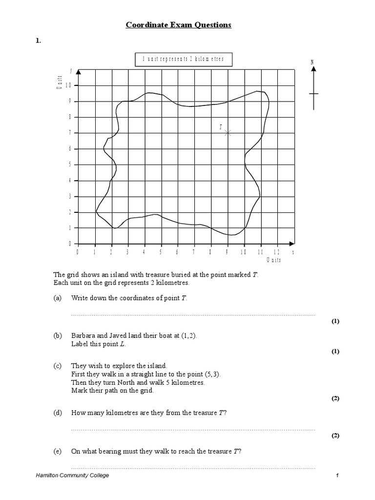 GCSE Questions Coordinates | PDF | Euclid | Classical Geometry