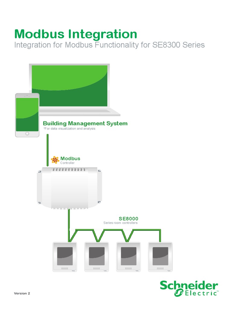 SE8300 Series Room Controllers - Modbus - Integration Guide | PDF | Computer Network | Data ...