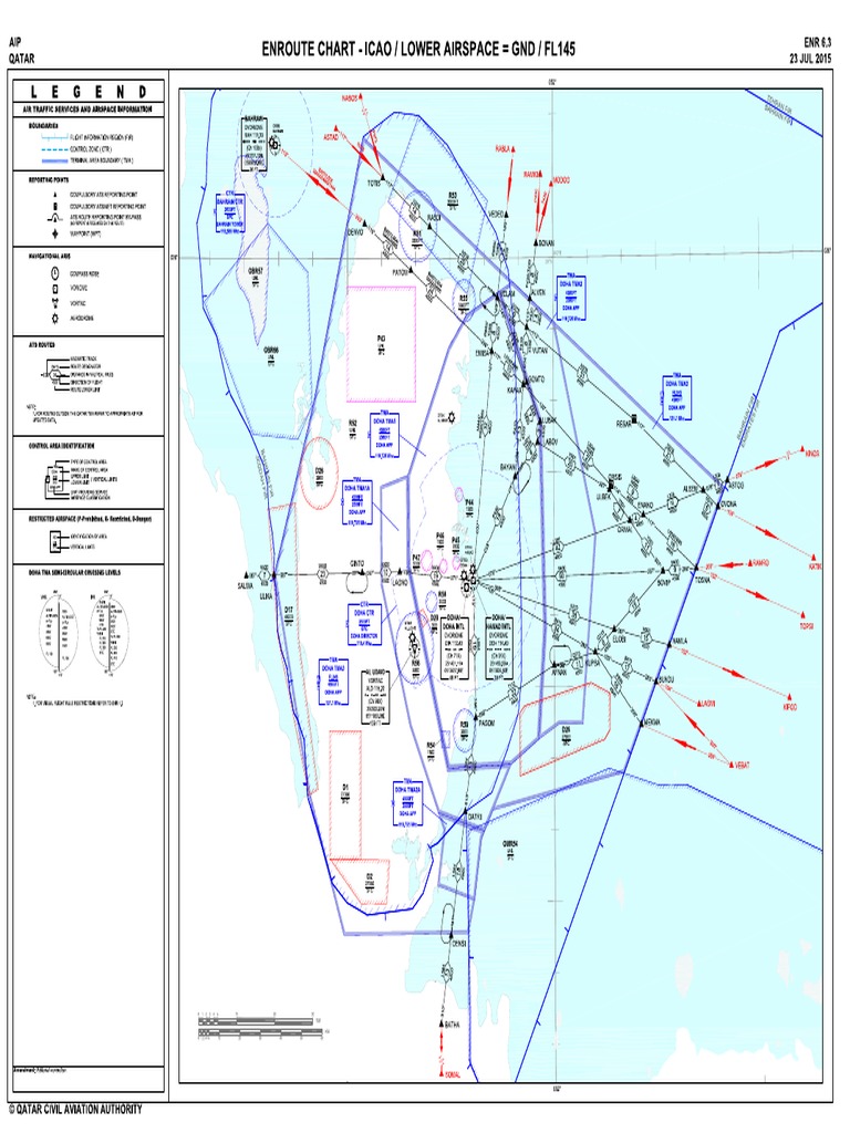 Enroute-6.3 Lower ATS Routes PDF | PDF