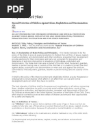 Ra 7610 | PDF | Child Abuse | Human Trafficking