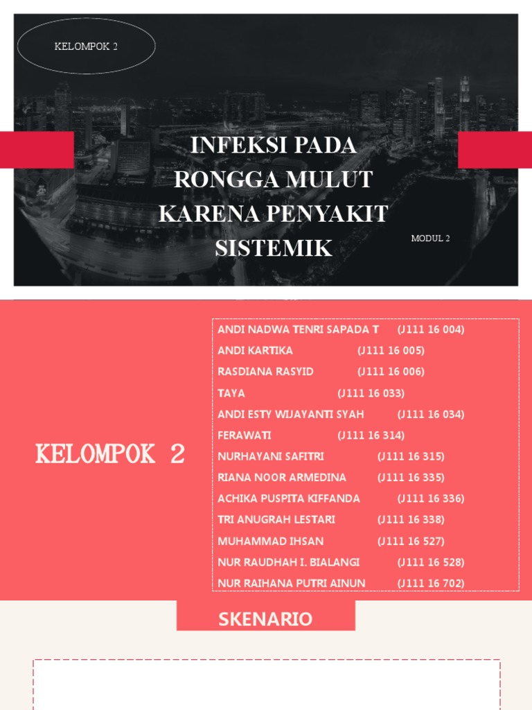 Infeksi Rongga Mulut Akibat Penyakit Sistemik | PDF