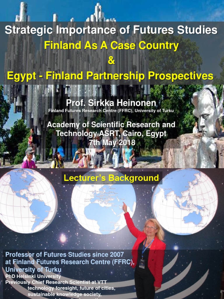 Strategic Importance of Futures Studies: Finland As A Case Country ...
