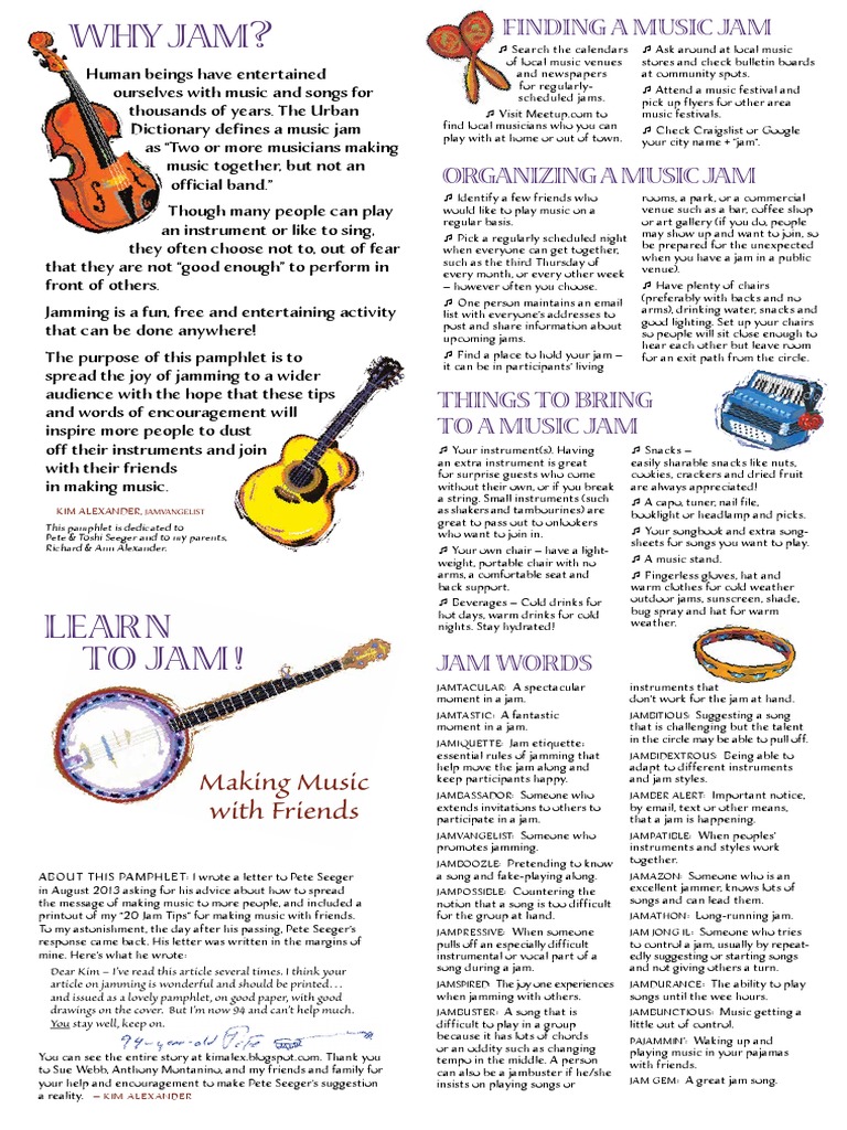 Learn To Jam | PDF | Guitars | Entertainment (General)