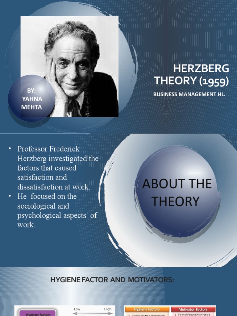 Herzberg Theory | PDF | Motivation | Motivational