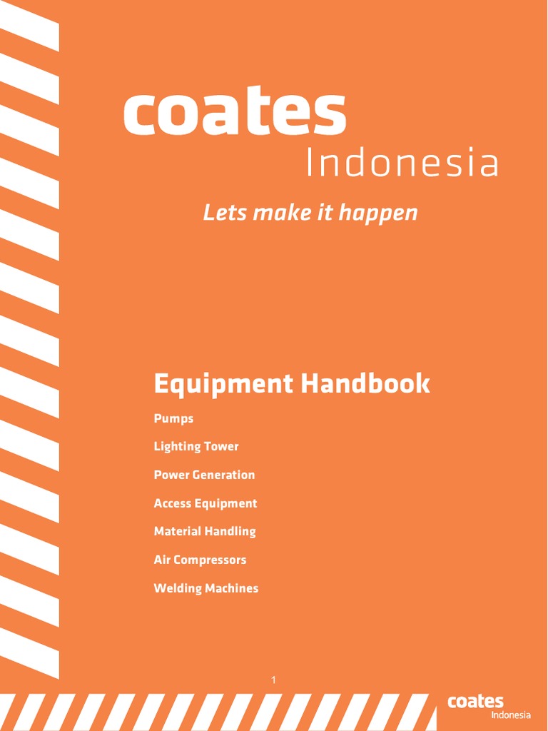 Coates Equipment Handbook PDF | PDF | Pump | Corporate Social ...