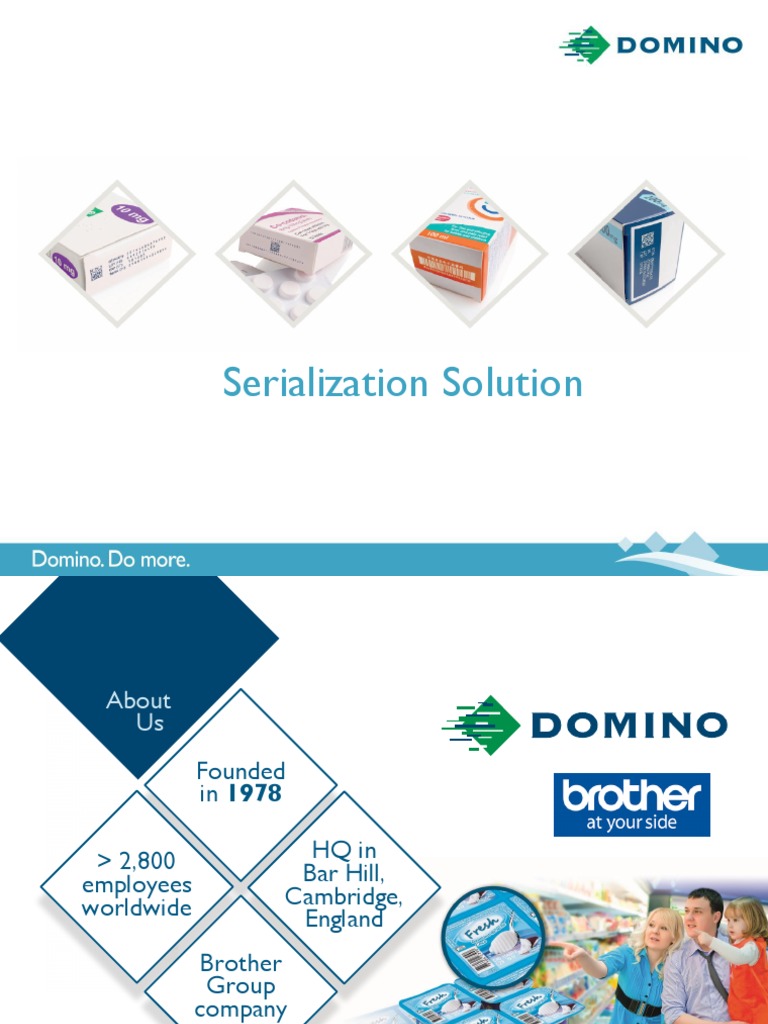 Serialization Solutions for Product Traceability | PDF | Barcode | Printer (Computing)