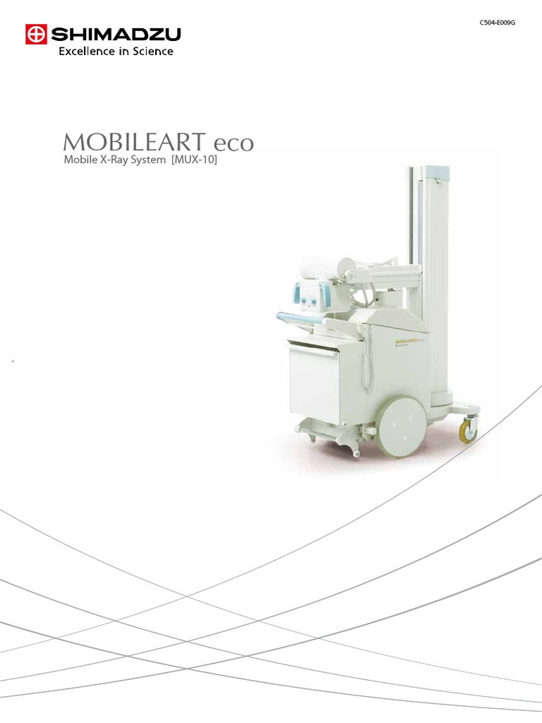 Shimadzu MOBILEART - Eco - Tan | PDF | X Ray | Vacuum Tube