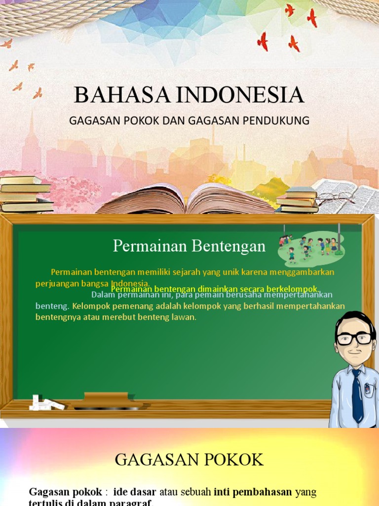 Gagasan Pokok Dan Gagasan Pendukung Kelas 4 | PDF