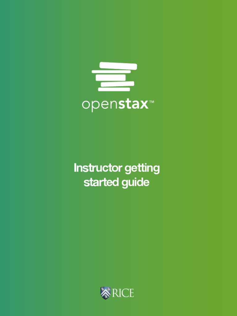 Instructor Getting Started Guide | PDF | Books | Online And Offline