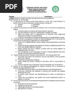 ESP - Grade 8 Periodical Exam | PDF