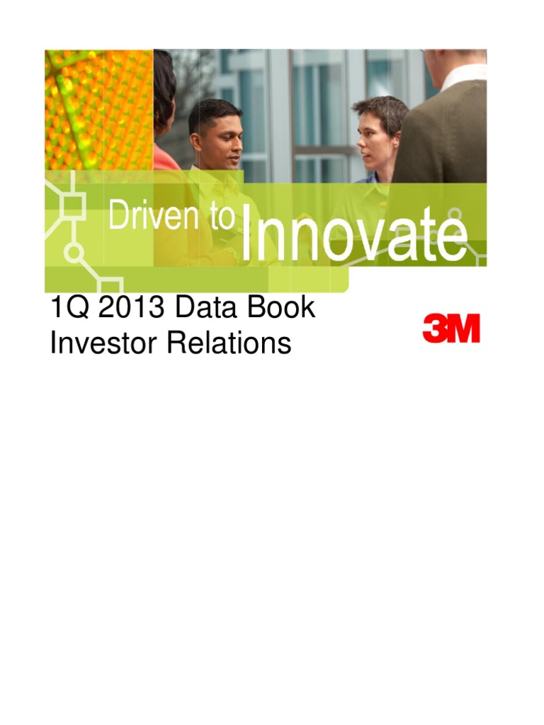 1Q 2013 Data Book Investor Relations | PDF | Working Capital | Corporations