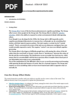 Stroop Test Instructions and Scoring | PDF | Behavioural Sciences ...