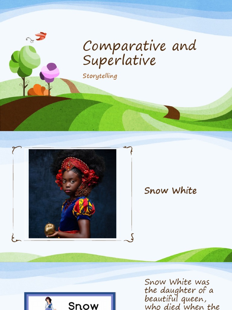 Comparative and Superlative - Snow White | PDF