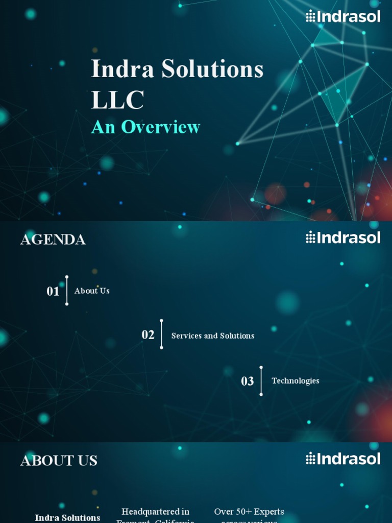 Indra Solutions LLC: An Overview | PDF | Cloud Computing | Oracle ...