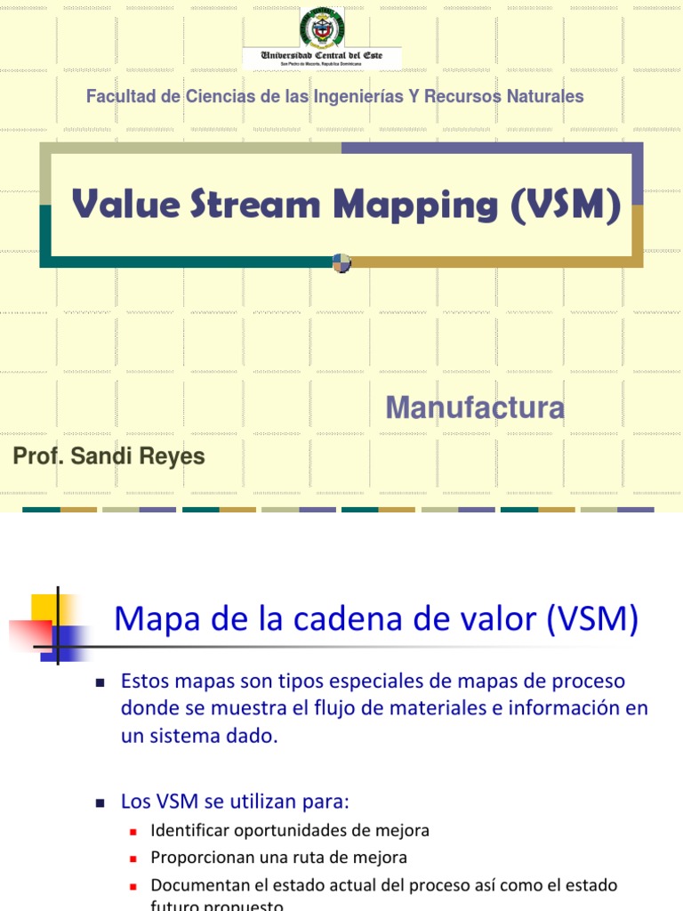 IND-241-Tema II-Value Stream Mapping (VSM) | PDF | Business | Economias