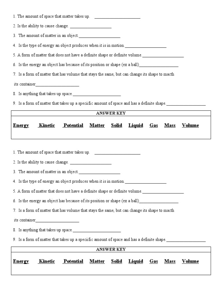 Third Grade Science Test | PDF