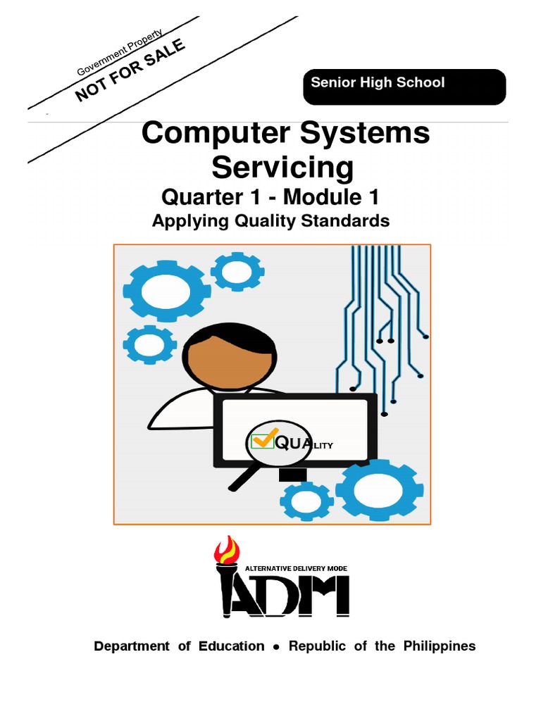 Ict Css12 Q1 Mod1 Applying Quality Standards Version1 Pdf Pdf Quality Assurance