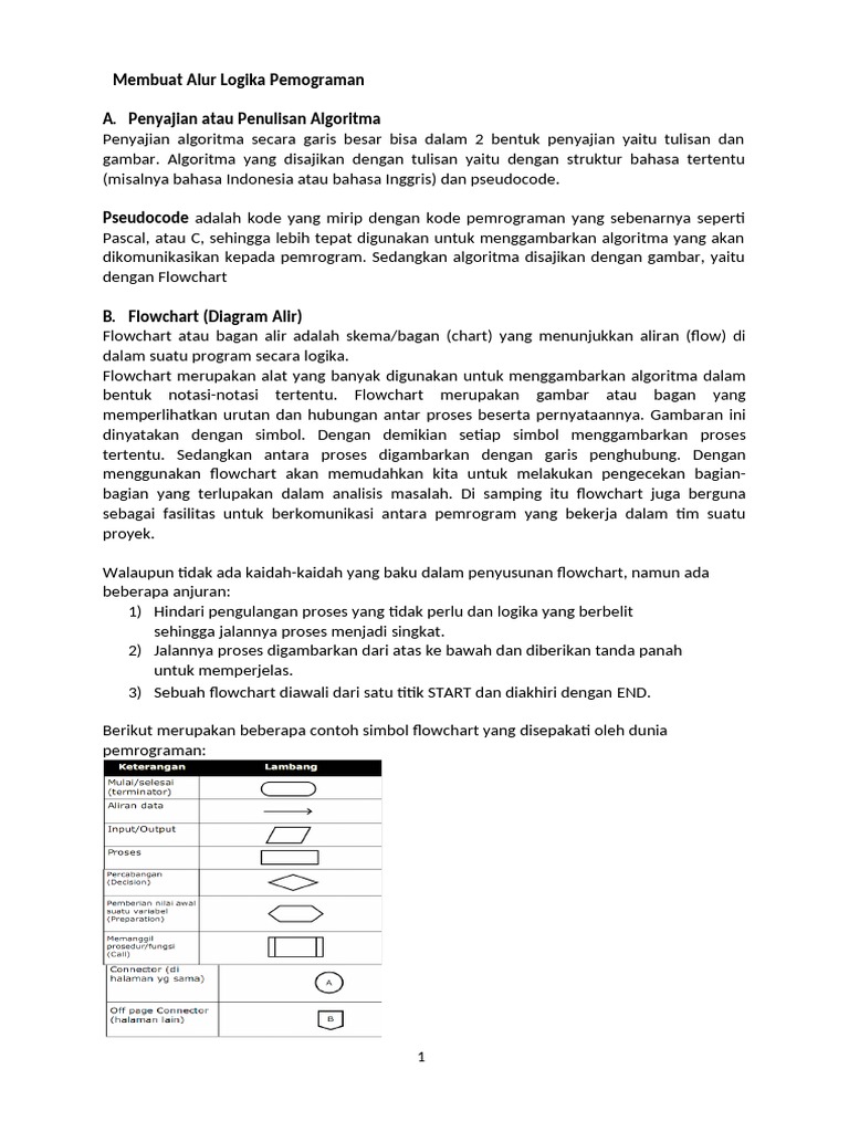 FLOWChart | PDF | Metode & Bahan Ajar | Komputer