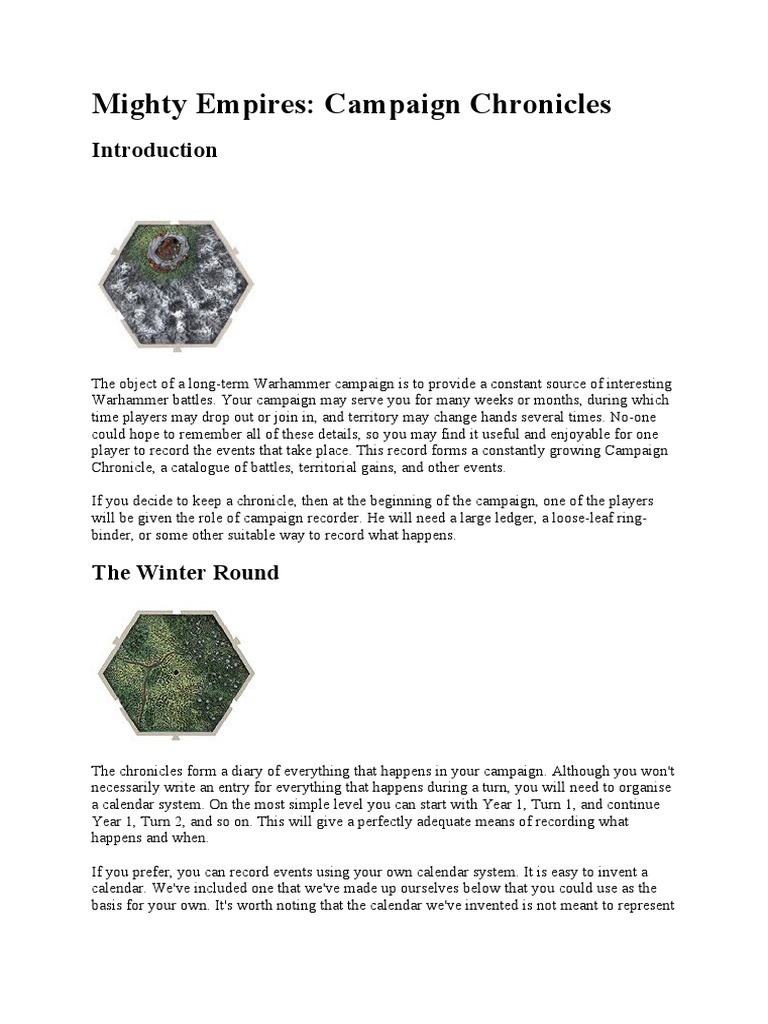 Mighty Empires Campaign Chronicals | PDF | Elf (Dungeons & Dragons ...