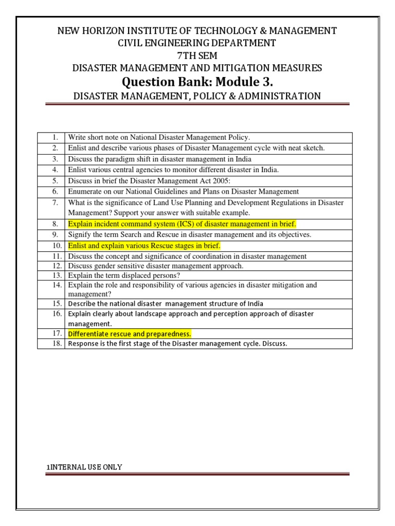 DM - Question Bank Module 3 PDF | PDF