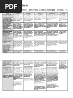 Flowchart Rubric - XLSX - Sheet1 | PDF | Graphics | Cognition