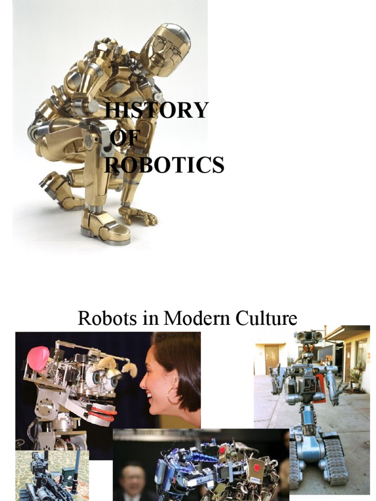 History of Robotics | Download Free PDF | Robotics | Robot
