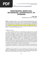 Staged Authenticity in Tourism Settings | PDF | Social Science ...