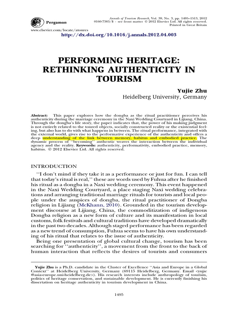 A-Zhu, Y. (2012) - Performing Heritage - Rethinking Authenticity in ...