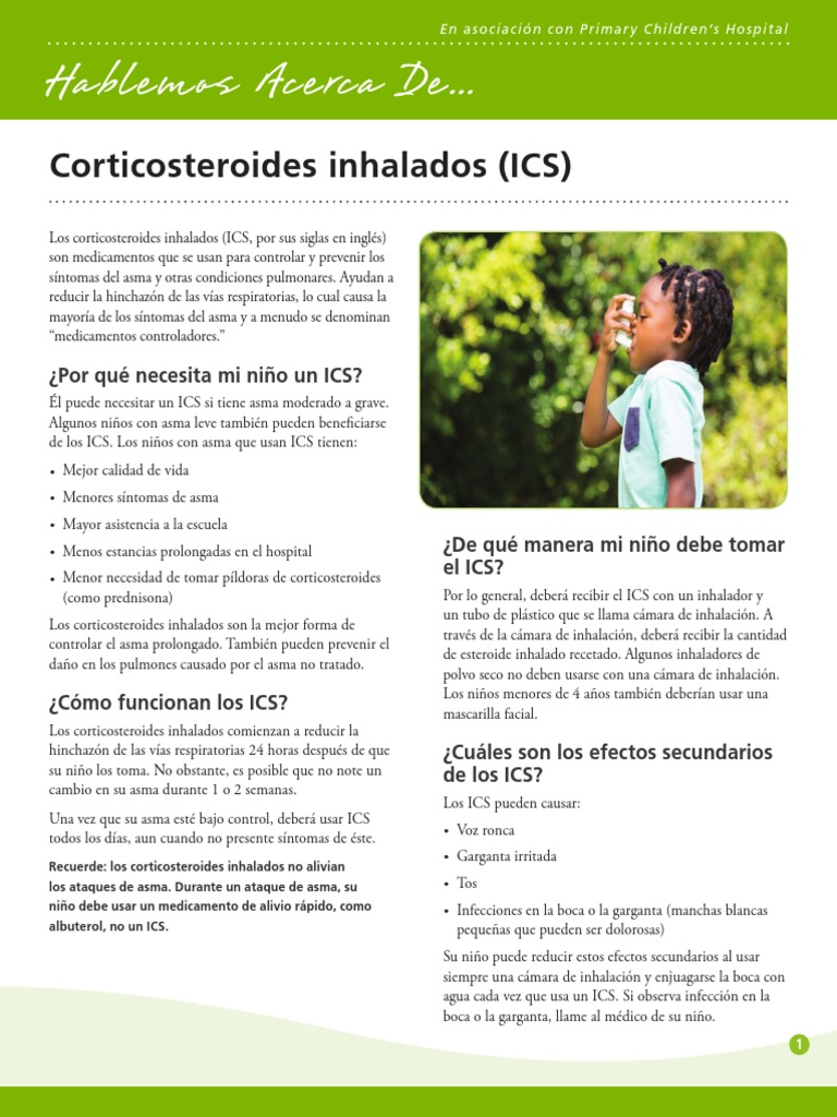 Corticoesteroides Inhalados | PDF | Corticosteroides | Asma