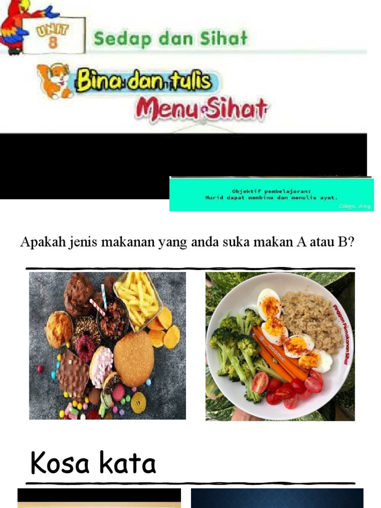 Menu Sihat Bina Ayat | PDF