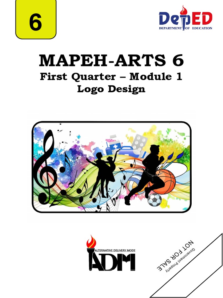 Mapeh-Arts 6: First Quarter - Module 1 | PDF | Logos | Typefaces