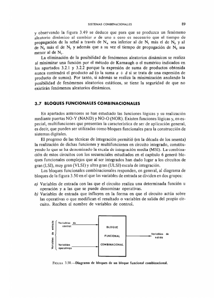 Diagramas de Bloques Funcionales Combinacionales PDF | PDF | Electricidad | Ingenieria Eléctrica