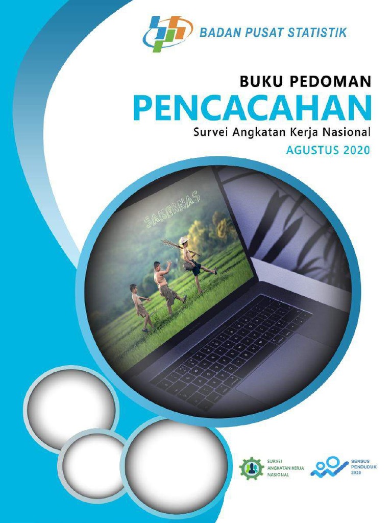 BUKU PEDOMAN PENCACAHAN SAKERNAS AGUSTUS 2020 (1) - Dikompresi PDF | PDF