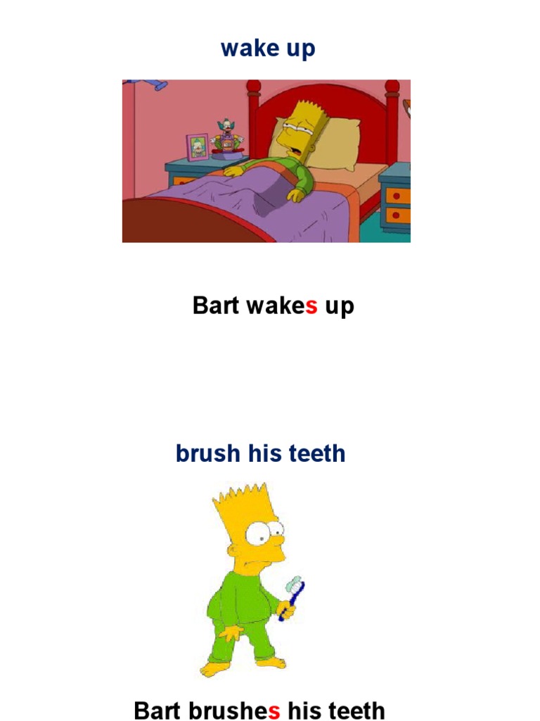 Bart Wake Up | PDF