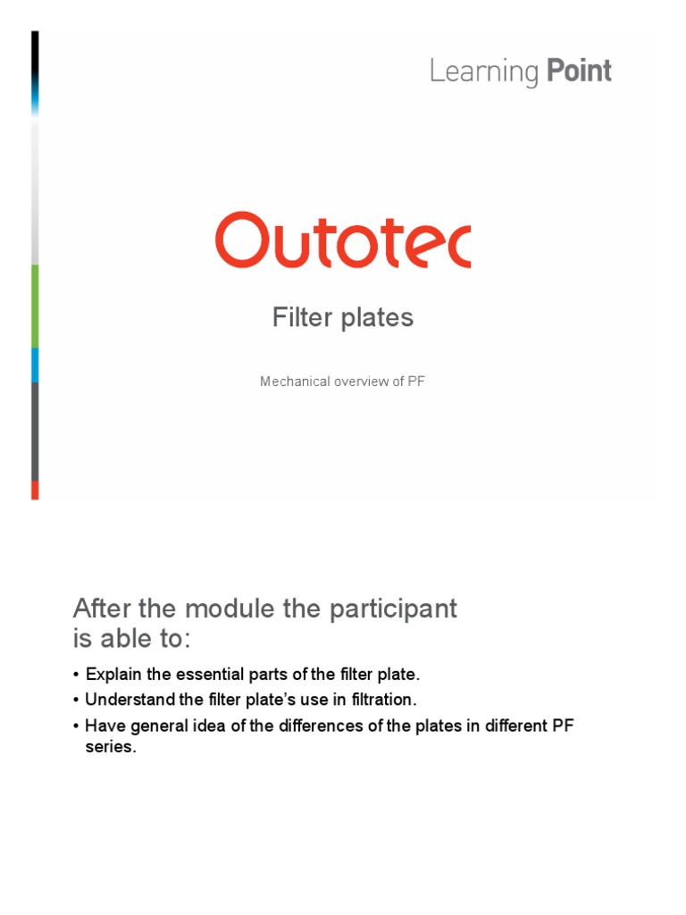 1.2.1 PF Filter Plates | PDF | Filtration | Ozone
