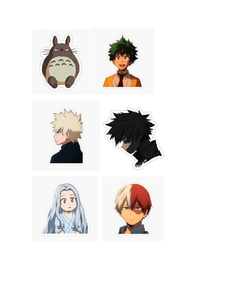 Stickers de Anime | PDF