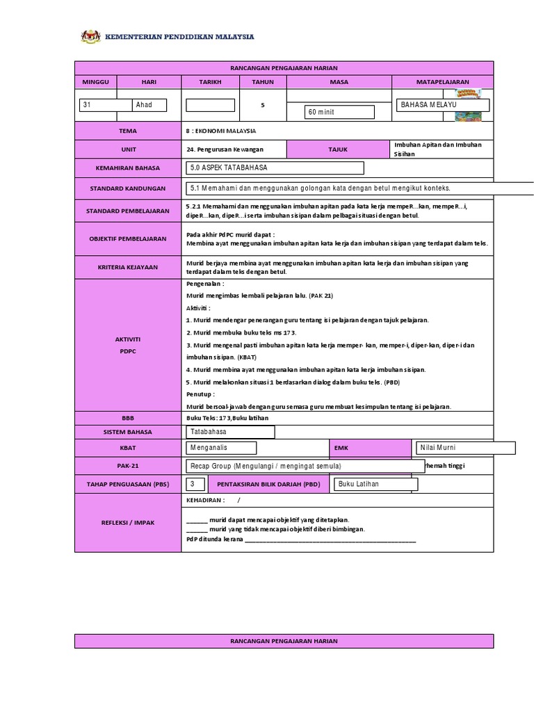 RPH BM THN 5-Unit 24 (M31) | PDF
