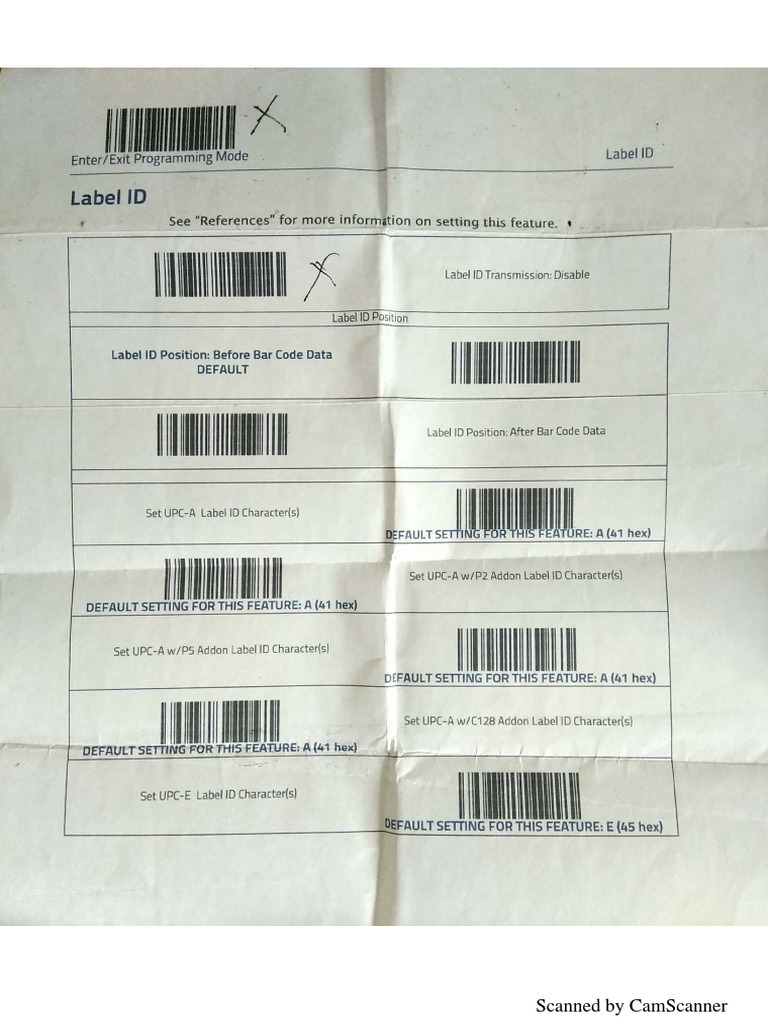 Escaner Honeywell | PDF