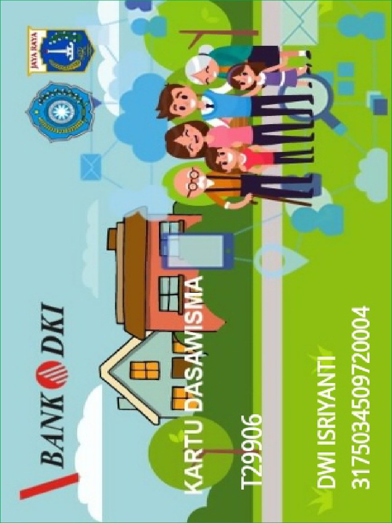 Id Card Dasawisma RW.011 | PDF