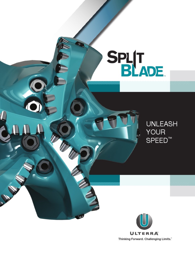 SplitBlade Brochure 2018 | PDF | Drilling | Computational Fluid Dynamics