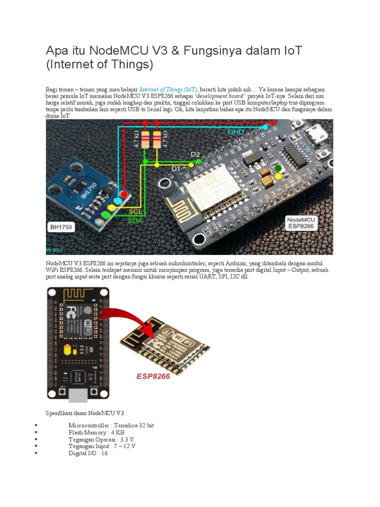 A GUIDE TO SETTING UP NODEMCU V3 FOR IOT PROJECTS | PDF A GUIDE TO SETTING UP NODEMCU V3 FOR IOT PROJECTS | PDF