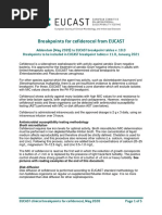 EUCAST Antimicrobial Abbreviations Guide | PDF | Antibiotics | Drugs
