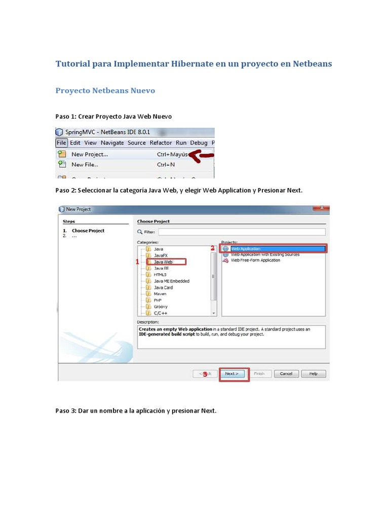 Implementar Hibernate en NetBeans | PDF | Mi sql | Bases de datos